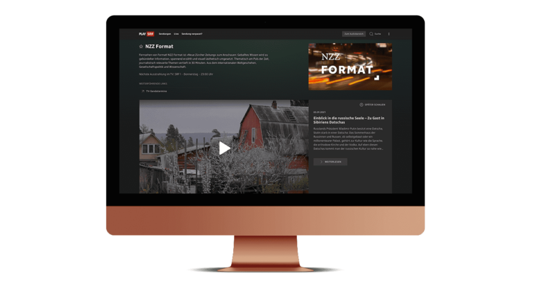 NZZ Format: TV-Dokumentation auf SRF und 3sat – NZZone