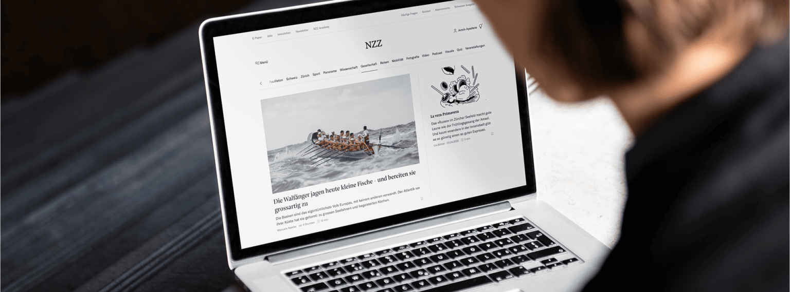 nzz.ch: La plateforme numérique du Neuen Zürcher Zeitung – NZZone
